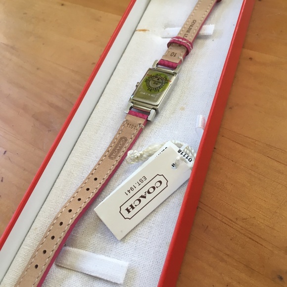 Coach | Jewelry | Nwt Coach Watch Pink | Poshmark